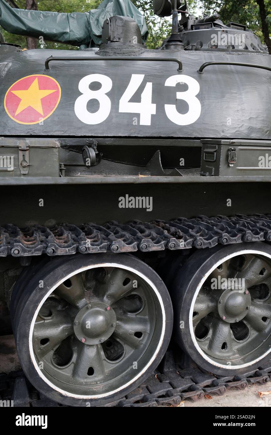 North Vietnamese T54 tank which on April 30, 1975 entered gates of ...