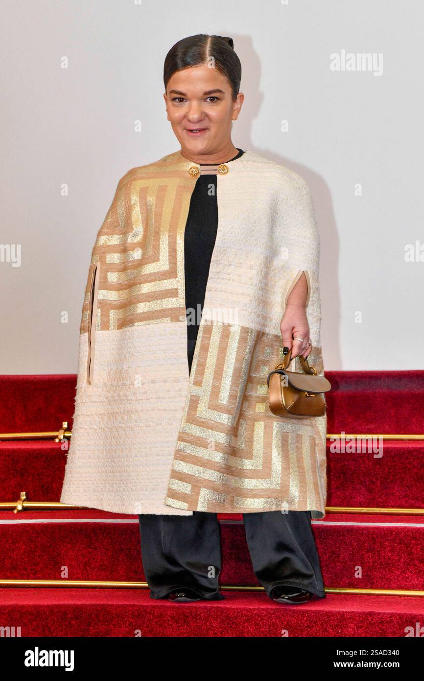 Paris, France. 29th Jan, 2025. Louise Parent attends the Stéphane ...