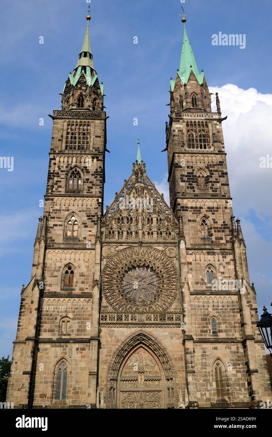 Saint Sebaldus Church. Main door. Nuremberg. Germany Stock Photo - Alamy