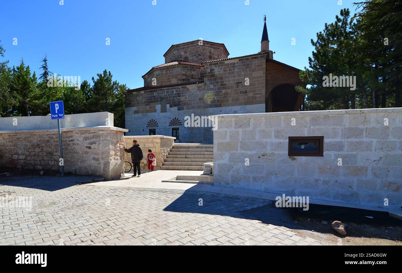 Husrev Pasha Mosque, located in Han, Turkey, was built in 1632 Stock ...