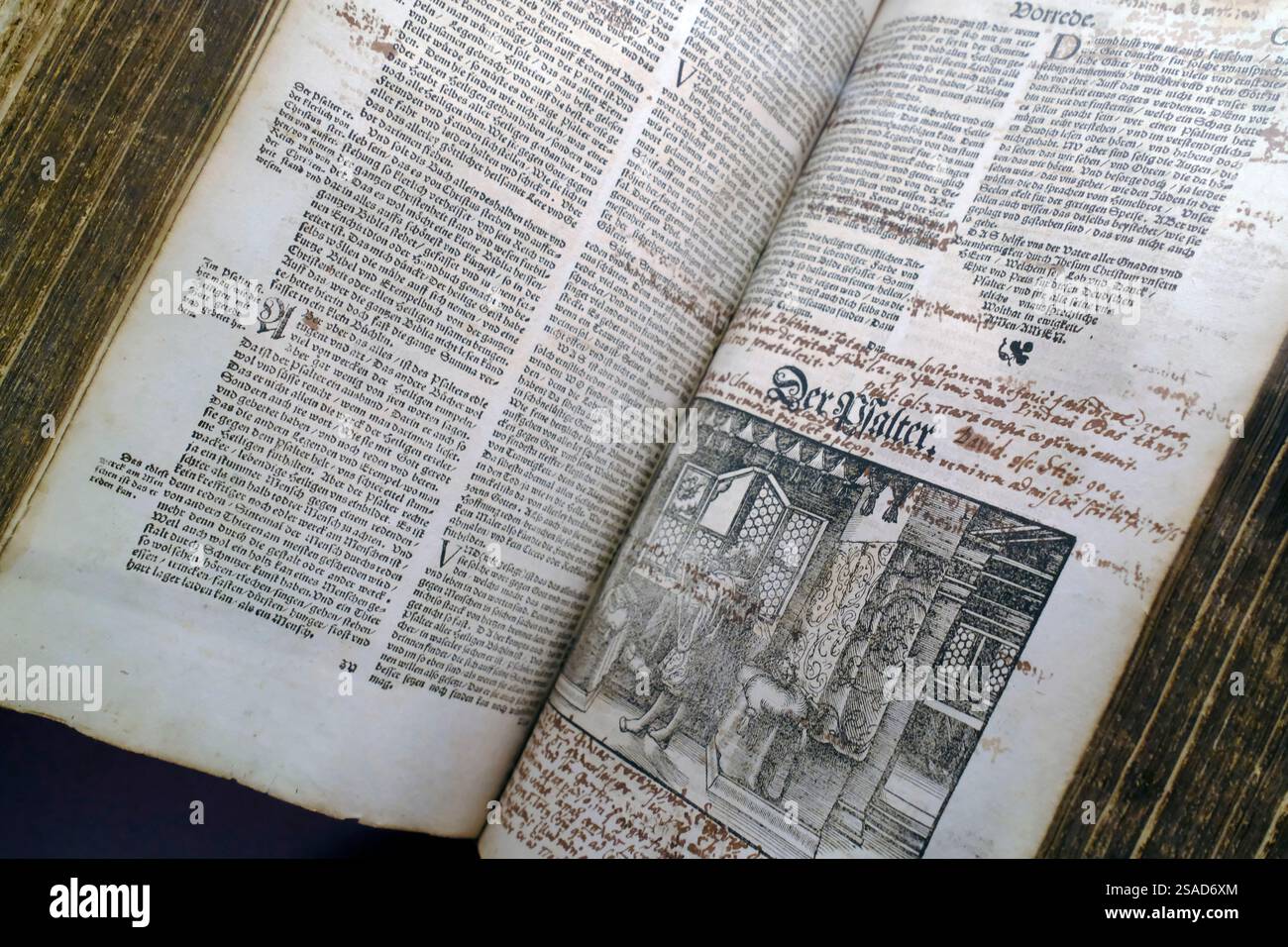The Bavarian Bible Museum. A Luther Bible from Hans Lufft. 1543 ...