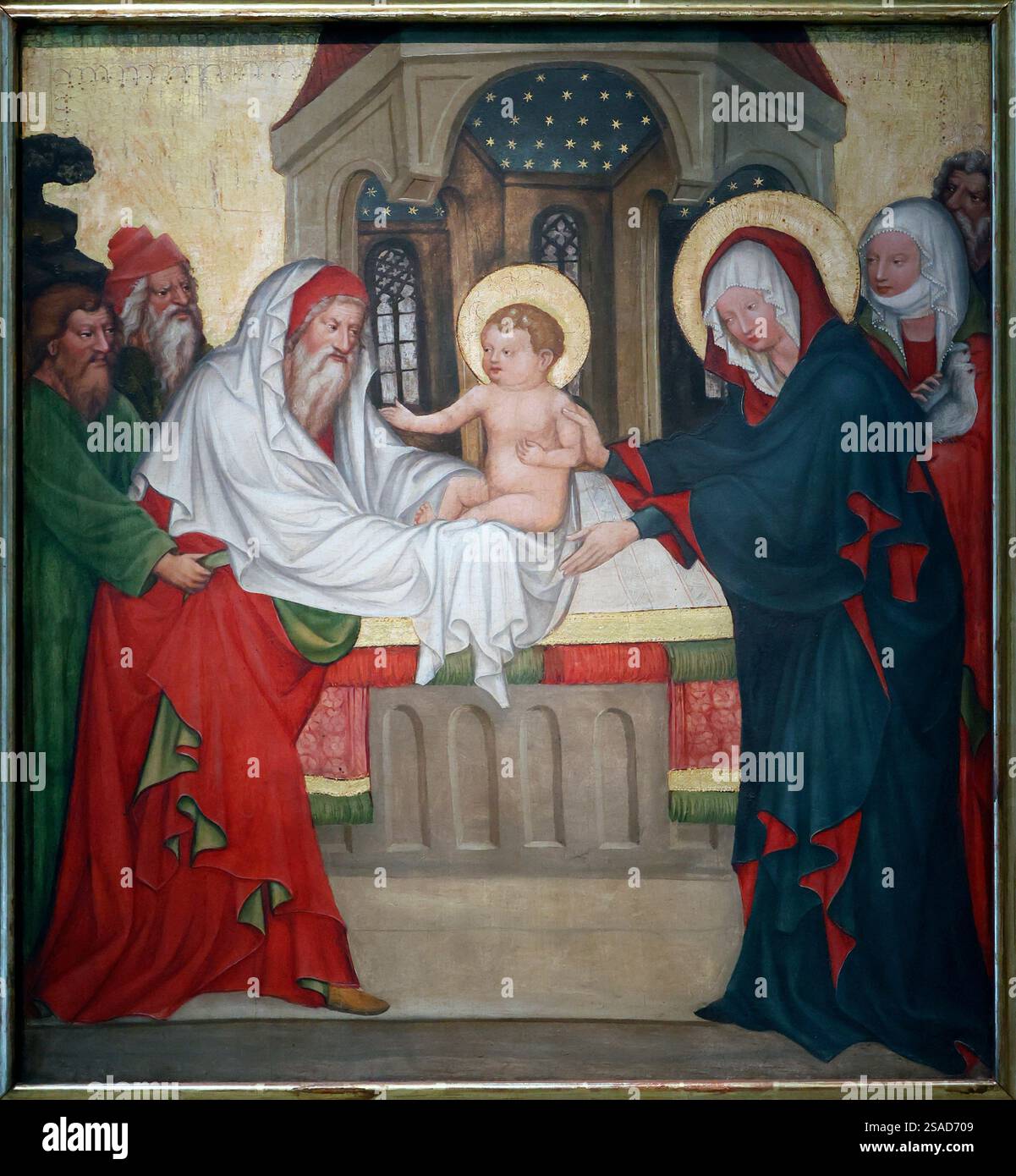 Germanisches Museum. The presentation of Christ in the temple. Prague ...