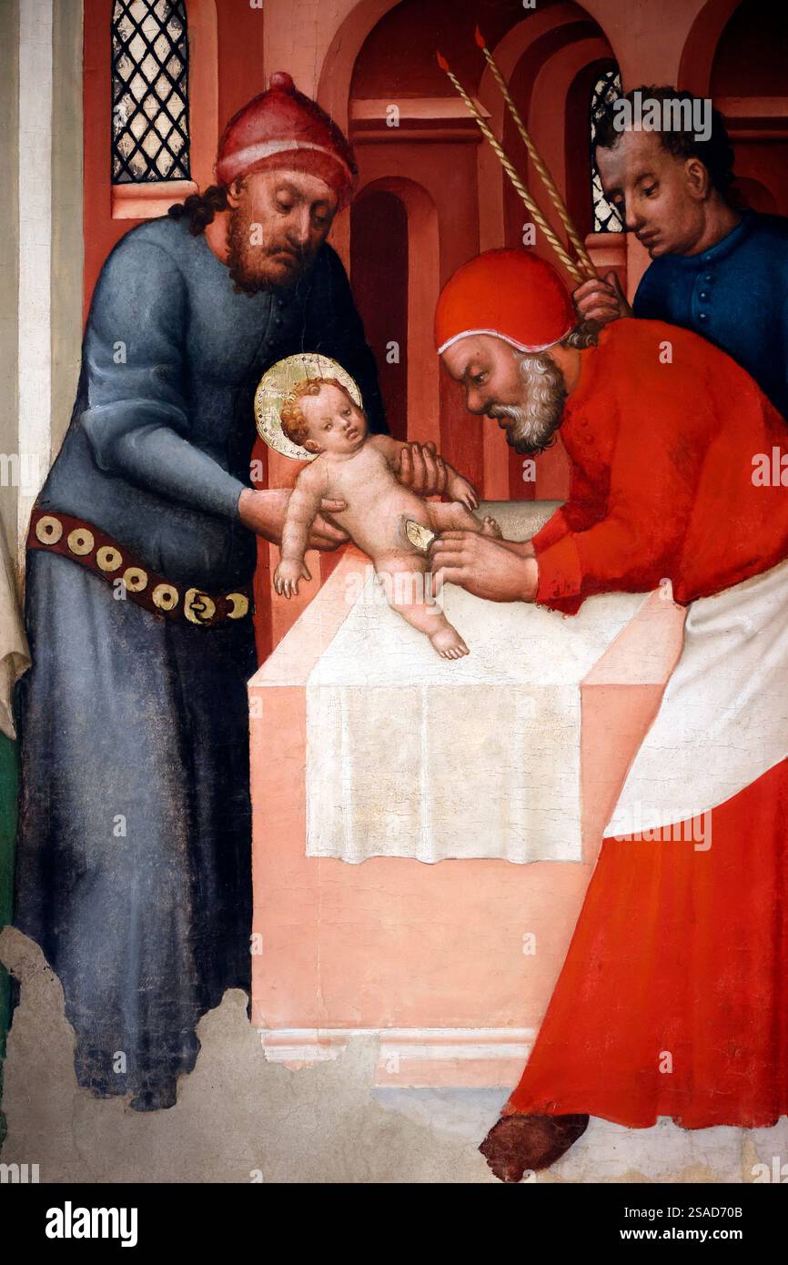 Germanisches Museum. The circumcision of Christ. Vienna, 1430 ...