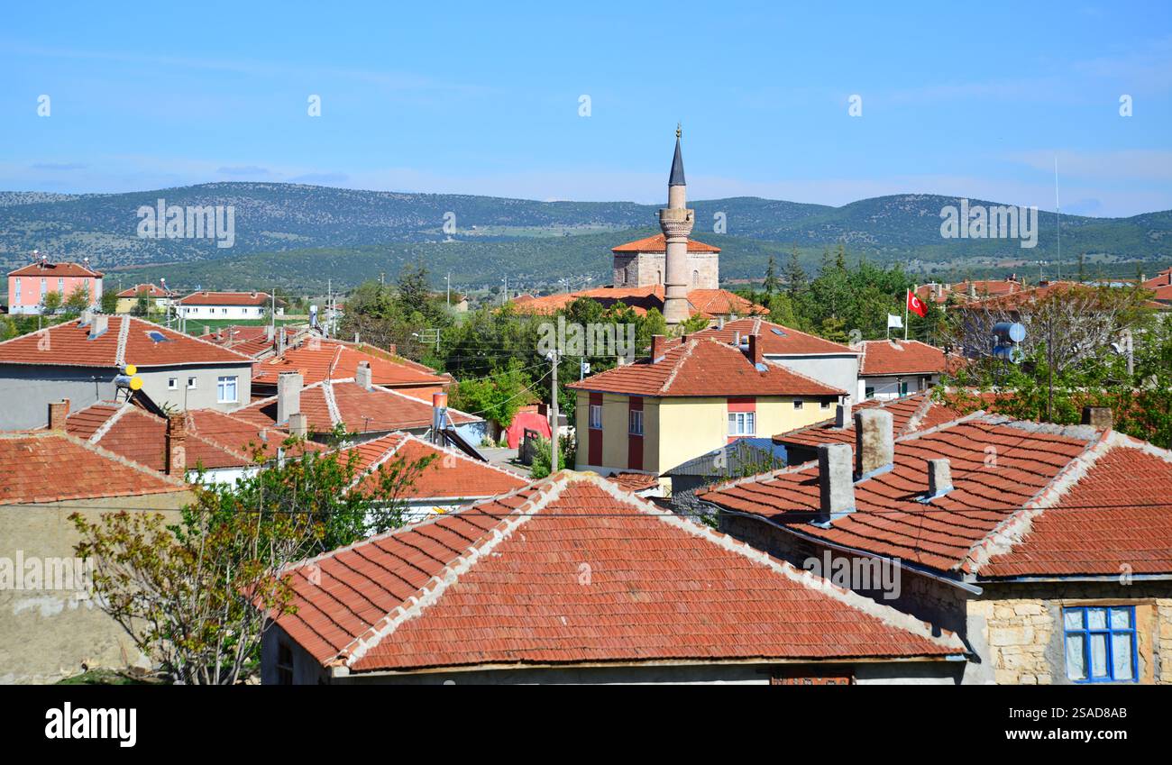 Husrev Pasha Mosque, located in Han, Turkey, was built in 1632 Stock ...