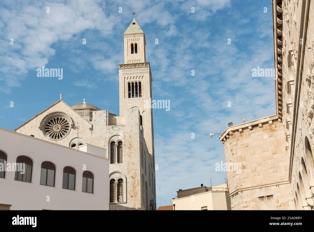 The bell tower of the Metropolitan Cathedral-Basilica of San Sabino in ...