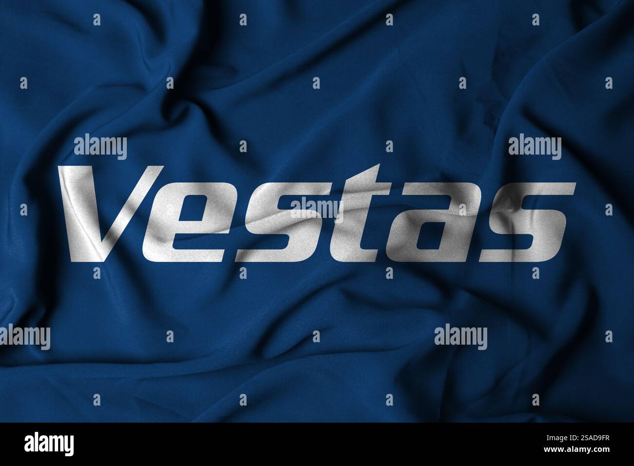 Pringsewu, Lampung; January 30, 2025; The texture of the flag cloth ...