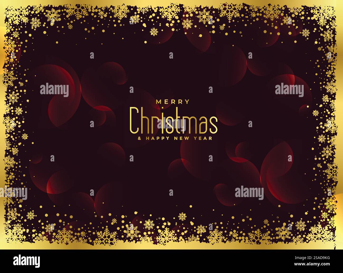 Christmas background frame Stock Vector Images - Alamy