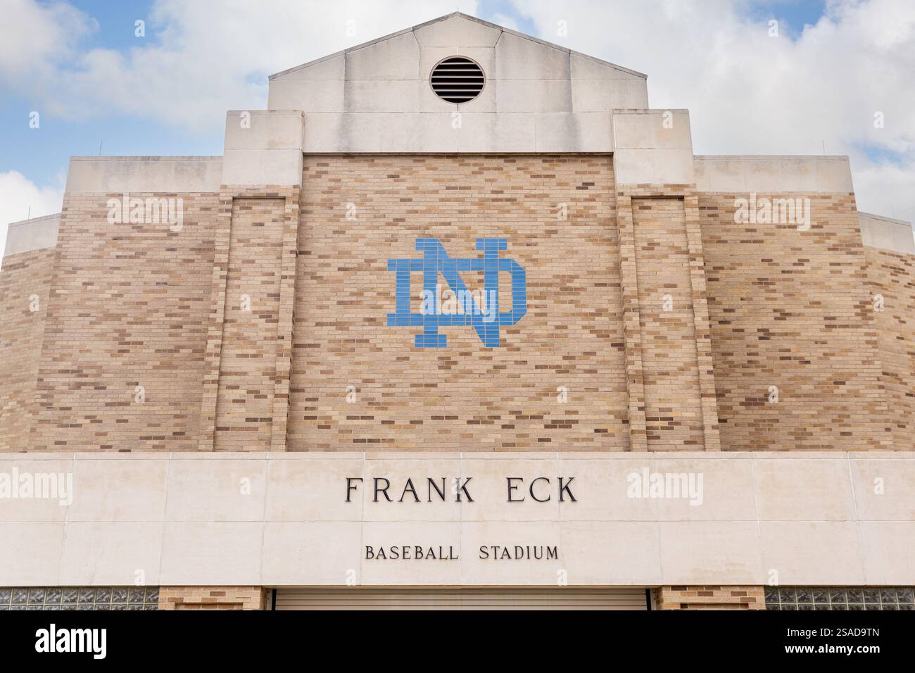 Frank Eck Stadium at the University of Notre Dame is home to the ...