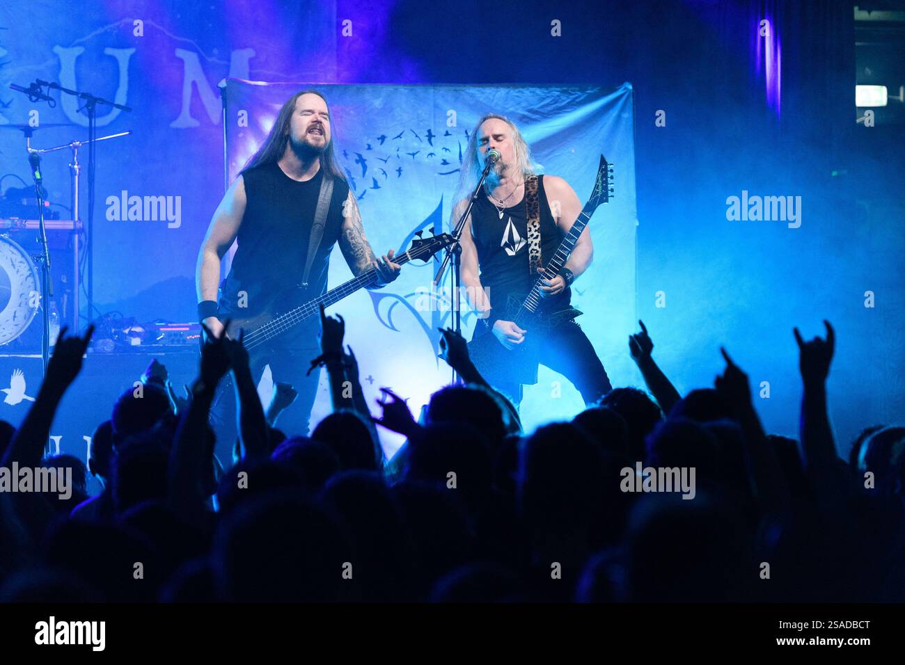 Munich, Germany, January 27th 2025: Markus Vanhala (Guitar) and Niilo ...