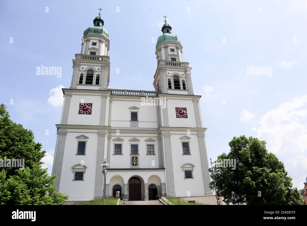 St. Lorenz Basilika Kempten, Munich Way of St. James, Bavaria, Germany ...