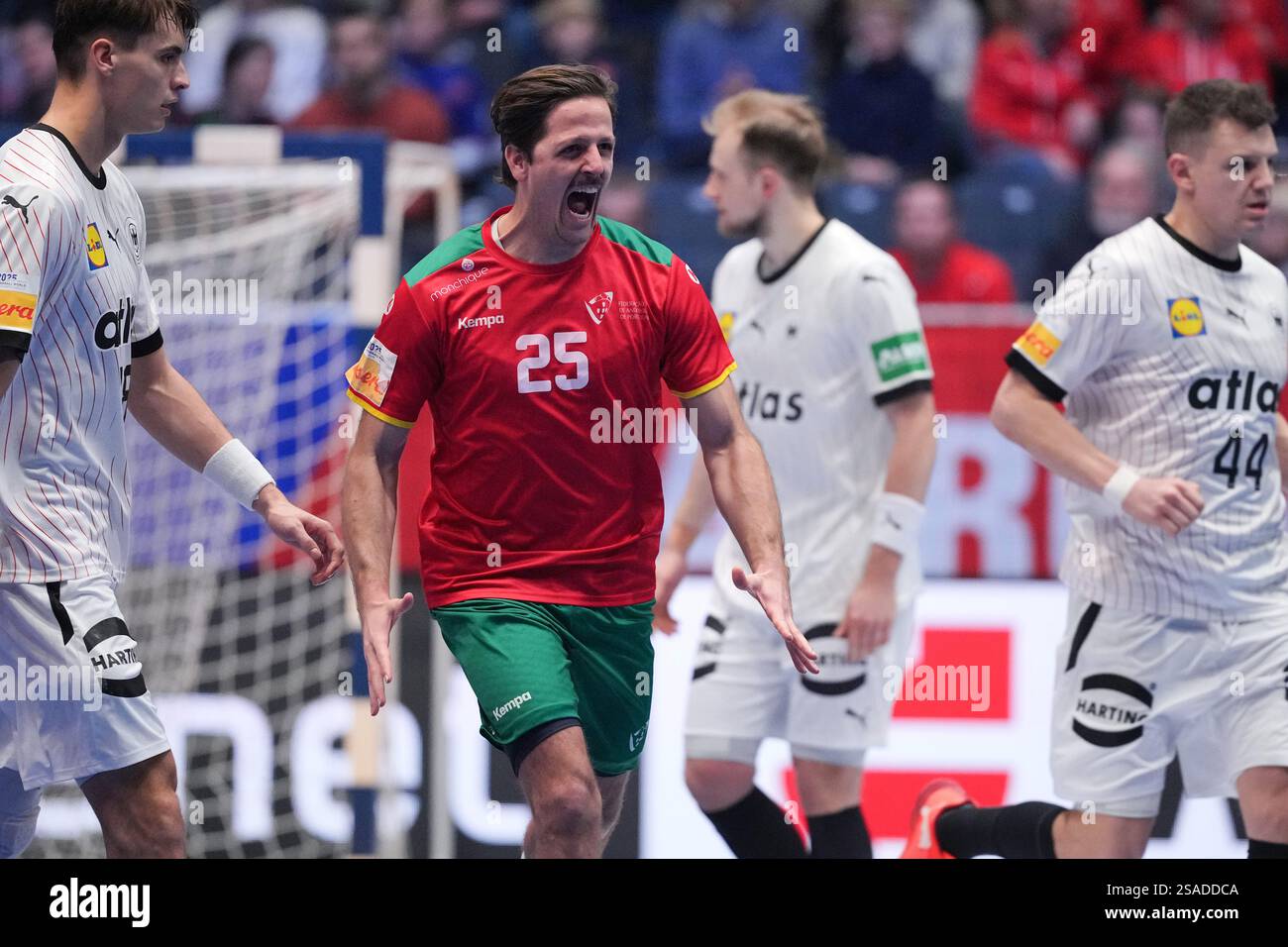 Oslo, Norway. 29th Jan, 2025. Handball, World Championship, Portugal ...