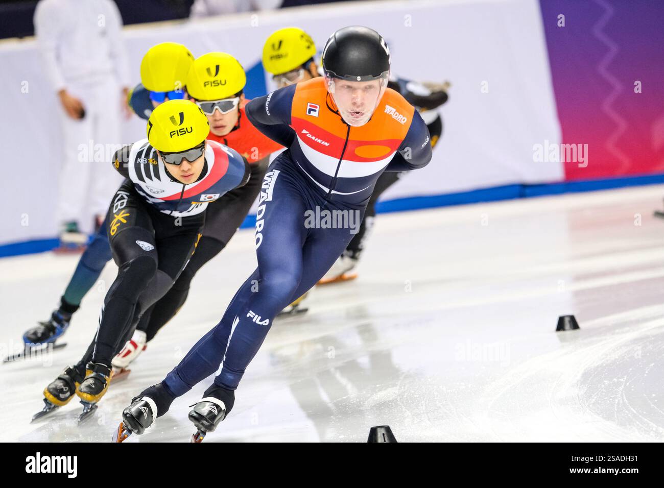 Turin, Italy. 21st Jan, 2025. Bas Willem Van Der Valk (NED) and Seochan ...