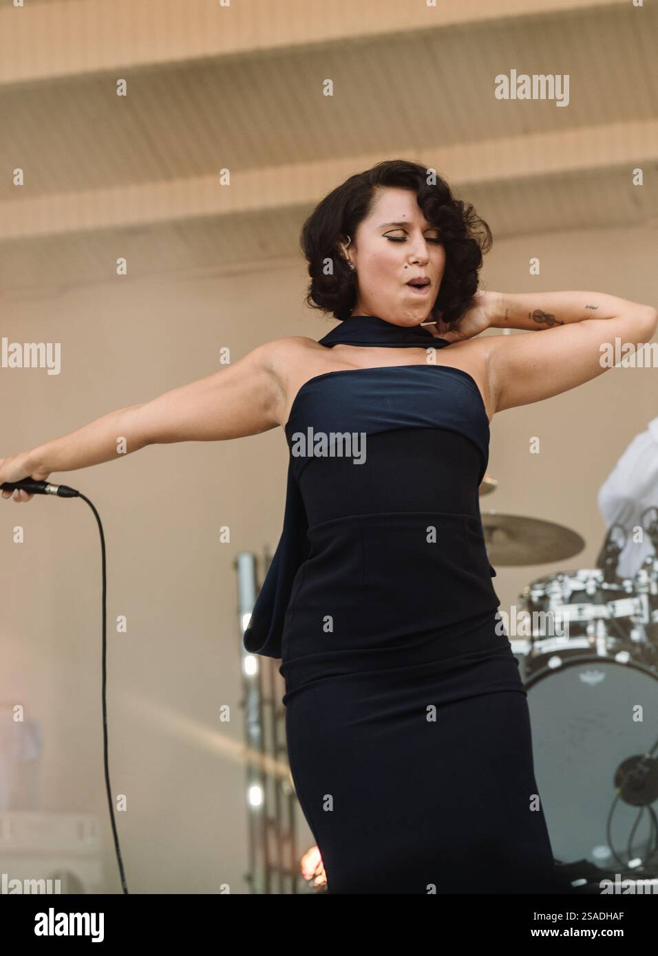 Chicago, Illinois, United States - August 1st, 2024: British singer ...