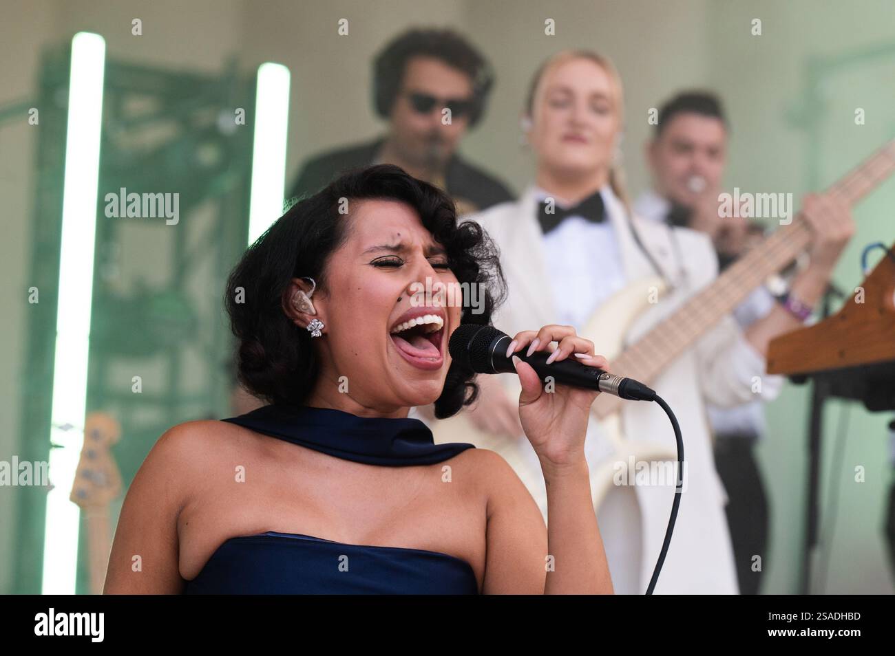Chicago, Illinois, United States - August 1st, 2024: British singer ...
