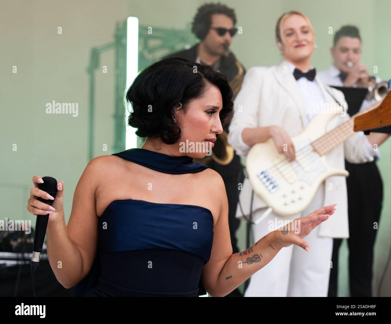 Chicago, Illinois, United States - August 1st, 2024: British singer ...