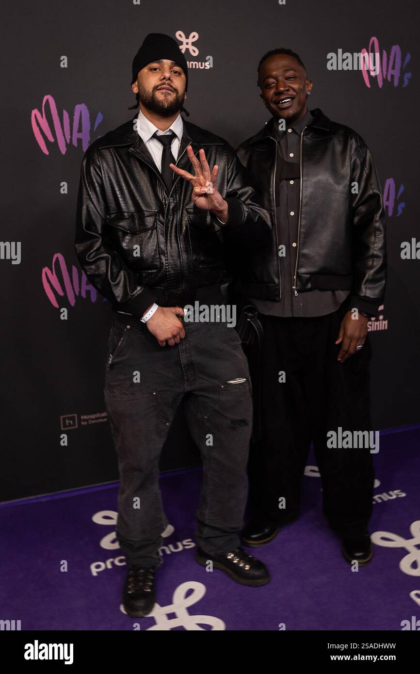 Influencer Yung Mavu and kid pictured during the 17th edition of the ...