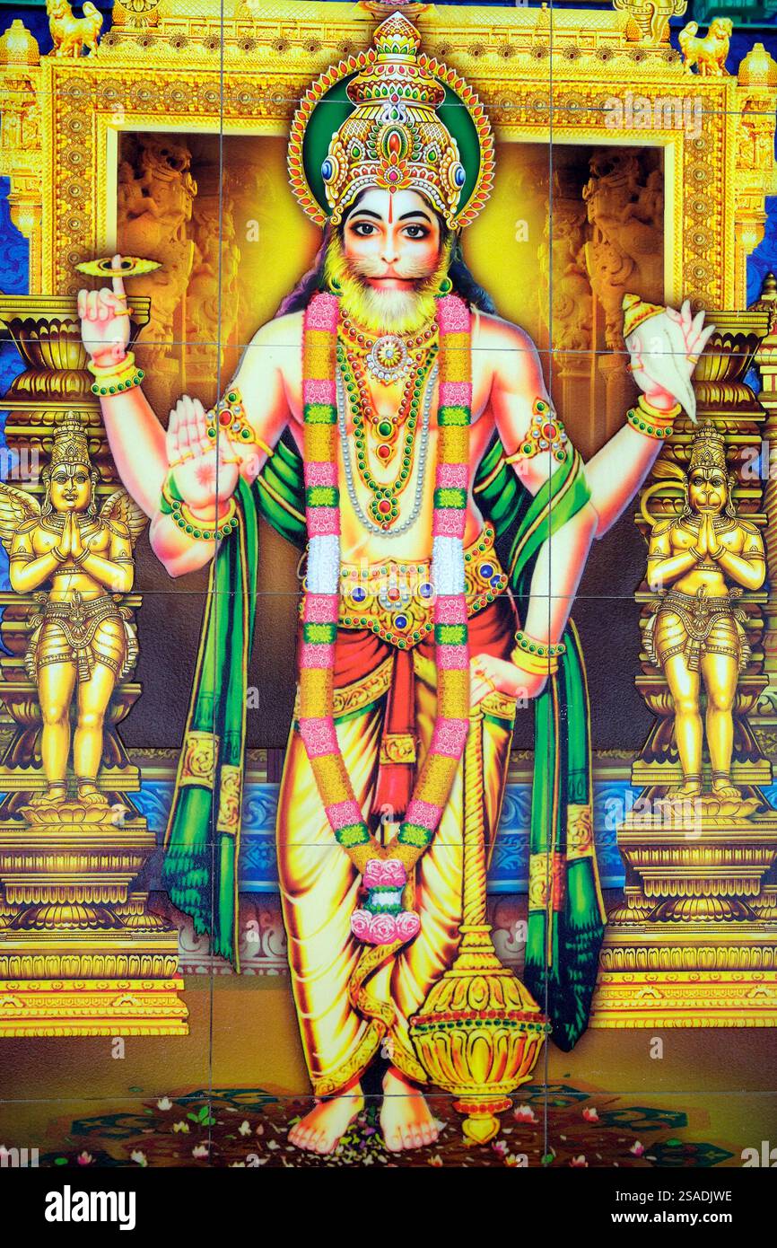 Sri Maha Mariamman Hindu Temple founded in 1873. Narasimha sometimes ...