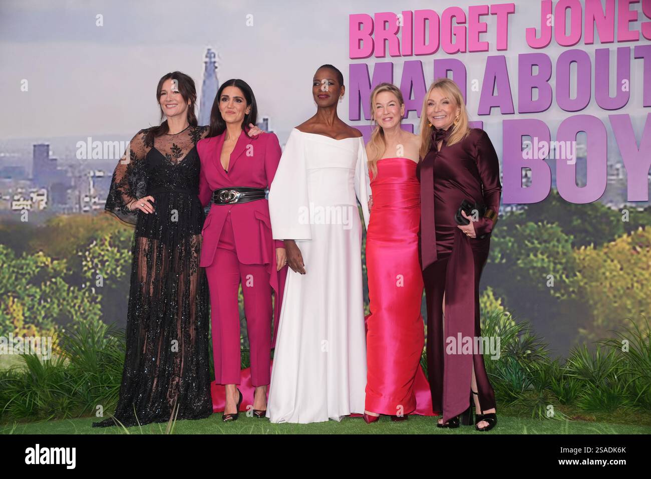 (left to right) Sarah Solemani, Leila Farzad, Josette Simon, Renee ...