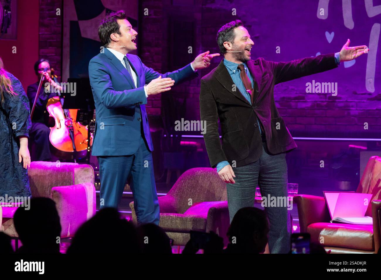Ny. 28th Jan, 2025. Jimmy Fallon, Nick Kroll Photo Call for Jimmy ...