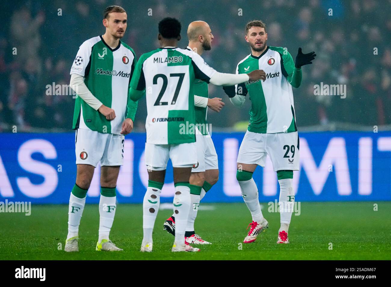 Lille, France. 29th Jan, 2025. Lille - Thomas Beelen of Feyenoord ...