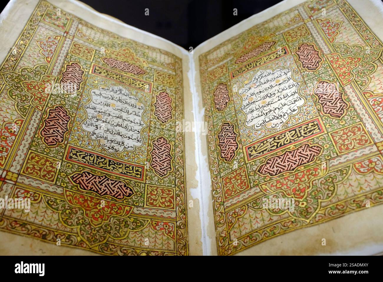Islamic Arts Museum. Quran in Arabic. Java, 19th century. Kuala Lumpur ...