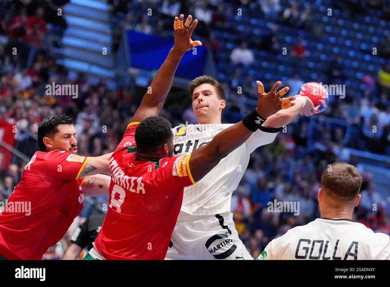 Oslo, Norway. 29th Jan, 2025. Handball, World Championship, Portugal ...