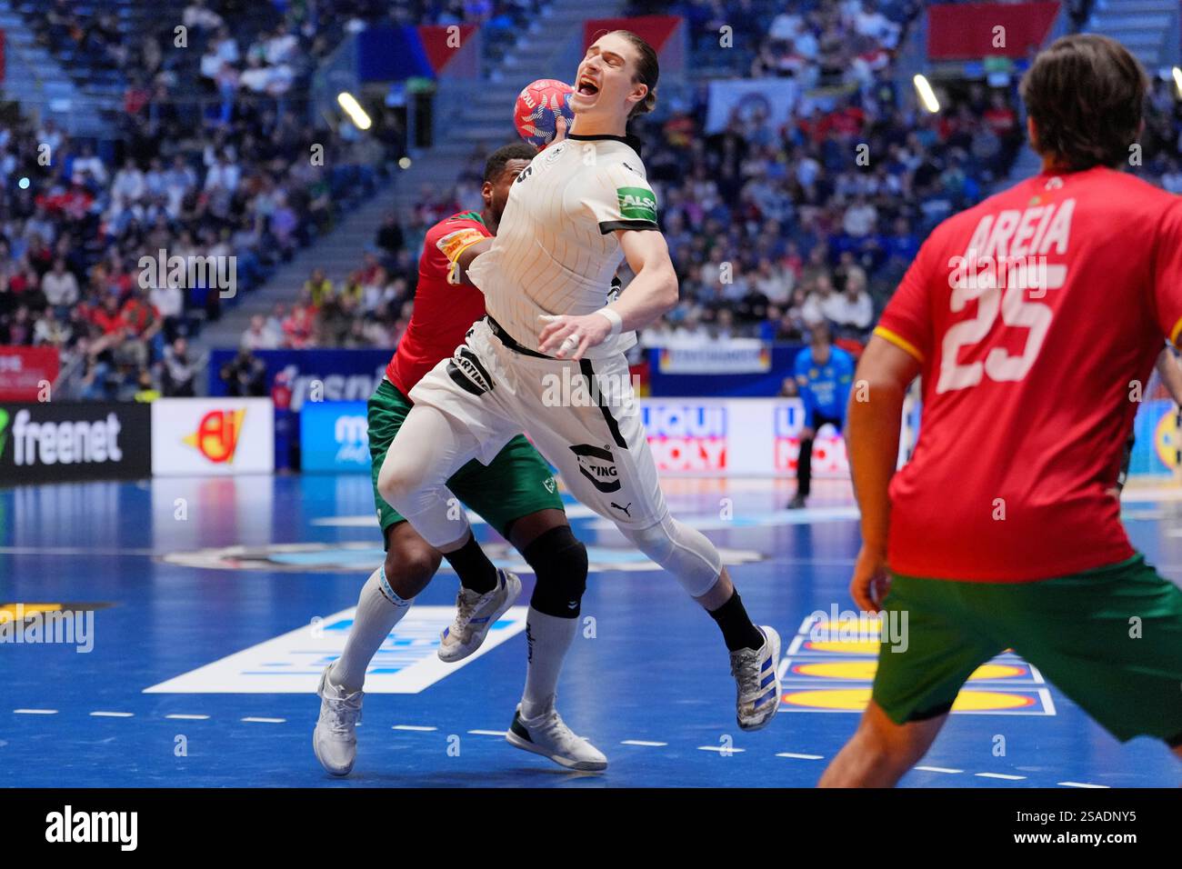 Oslo, Norway. 29th Jan, 2025. Handball, World Championship, Portugal ...