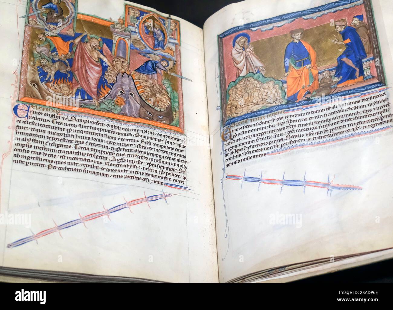 Calouste Gulbenkian Museum. Apocalypse. Manuscript on parchment. 14 th ...