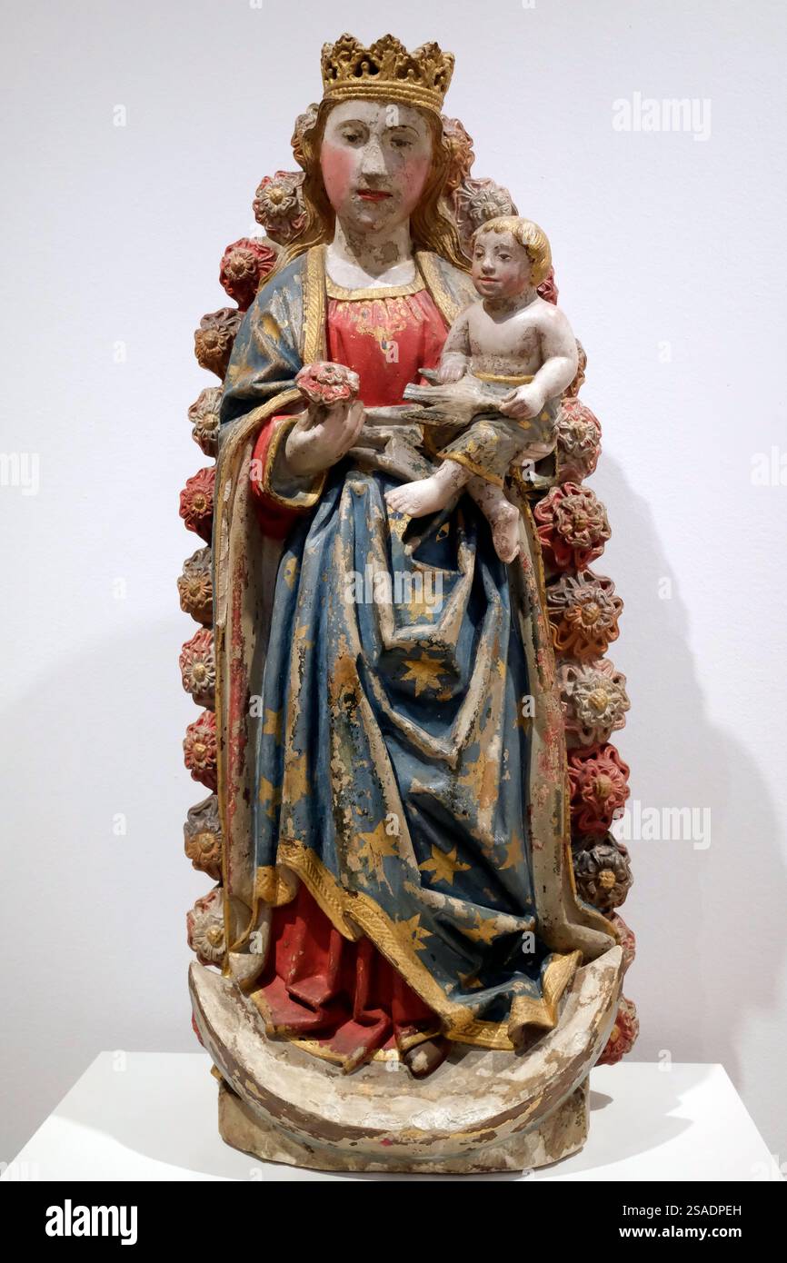 National Museum of Ancient Art. The Virgin and Child. 15th century ...