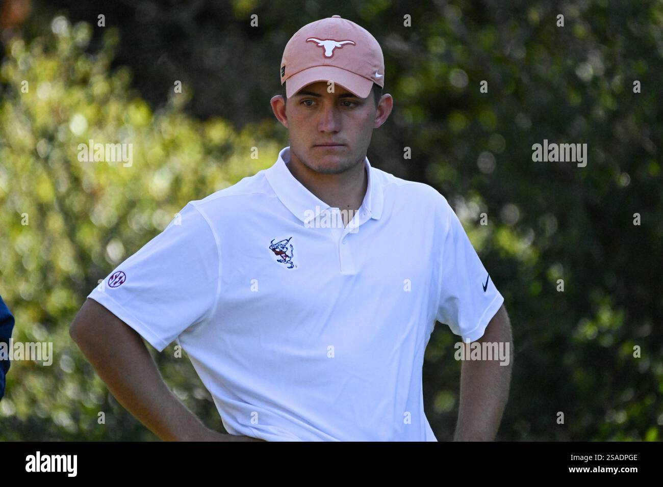 Thousand Oaks, United States. 28th Jan, 2025. Texas longhorns golfer ...
