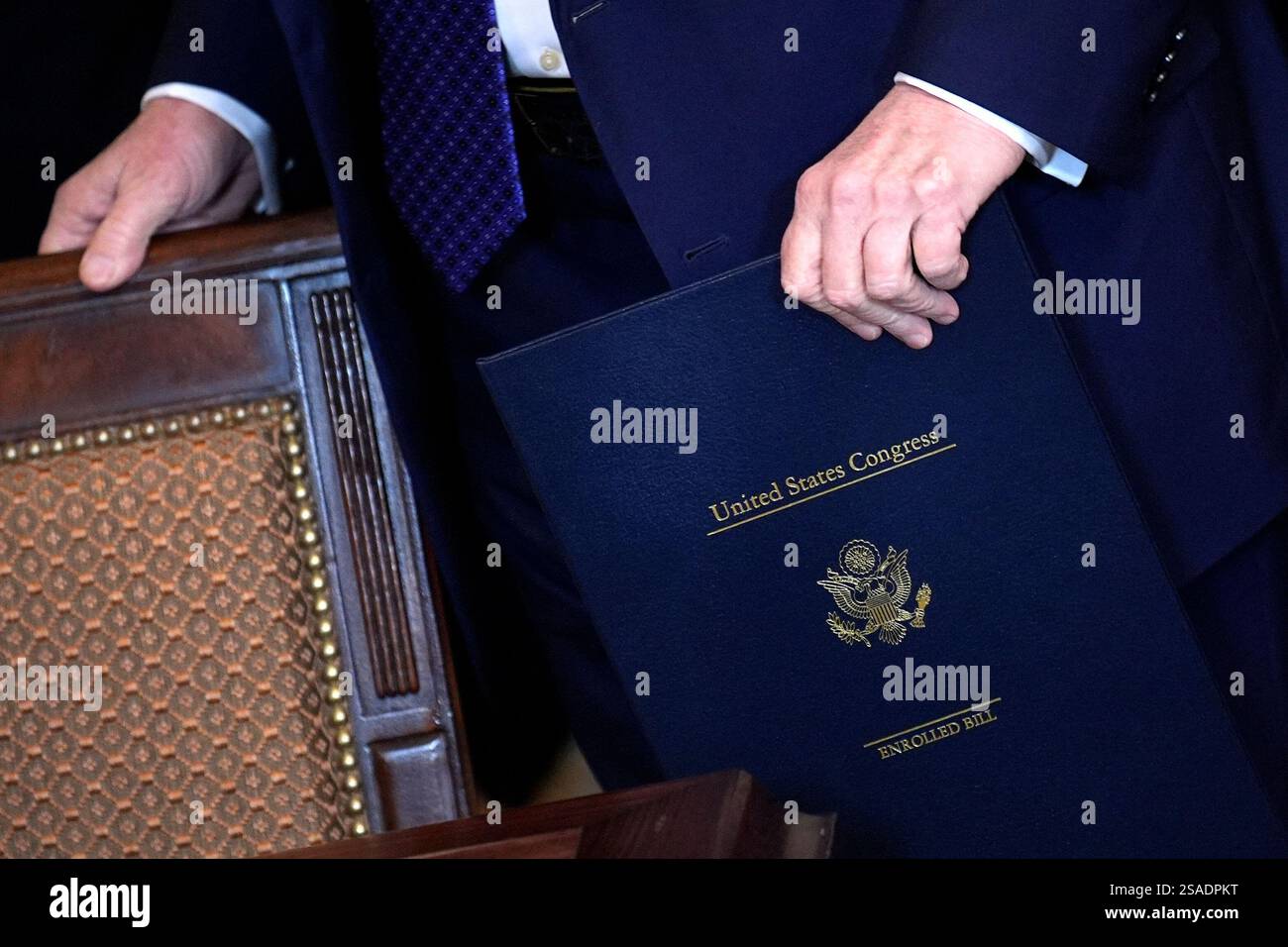Washington, United States. 29th Jan, 2025. US President Donald Trump ...