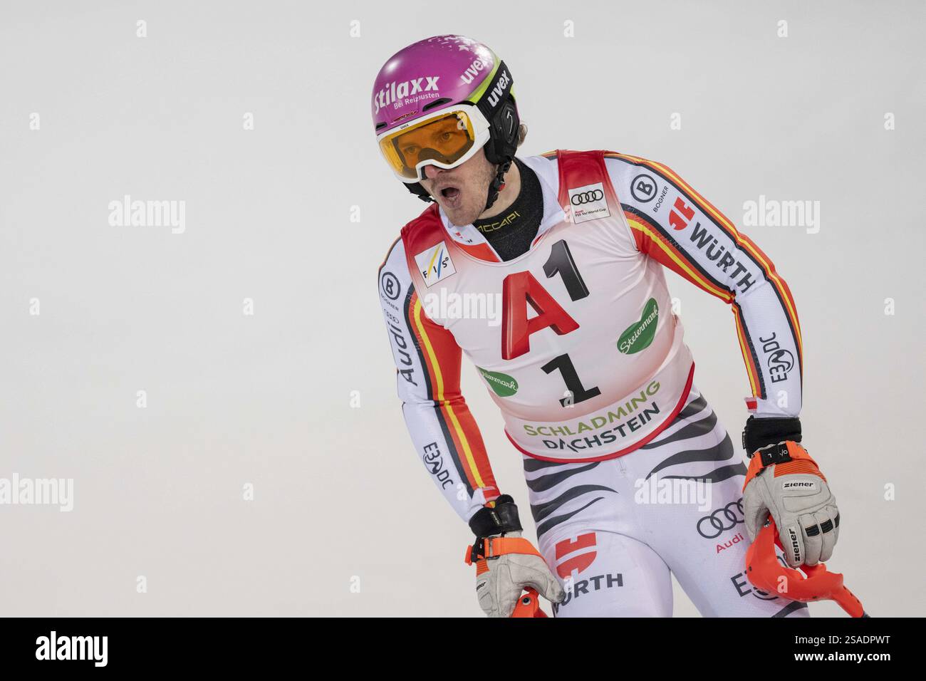 Schladming, Austria. 29th Jan, 2025. SCHLADMING, AUSTRIA - JANUARY 29 ...