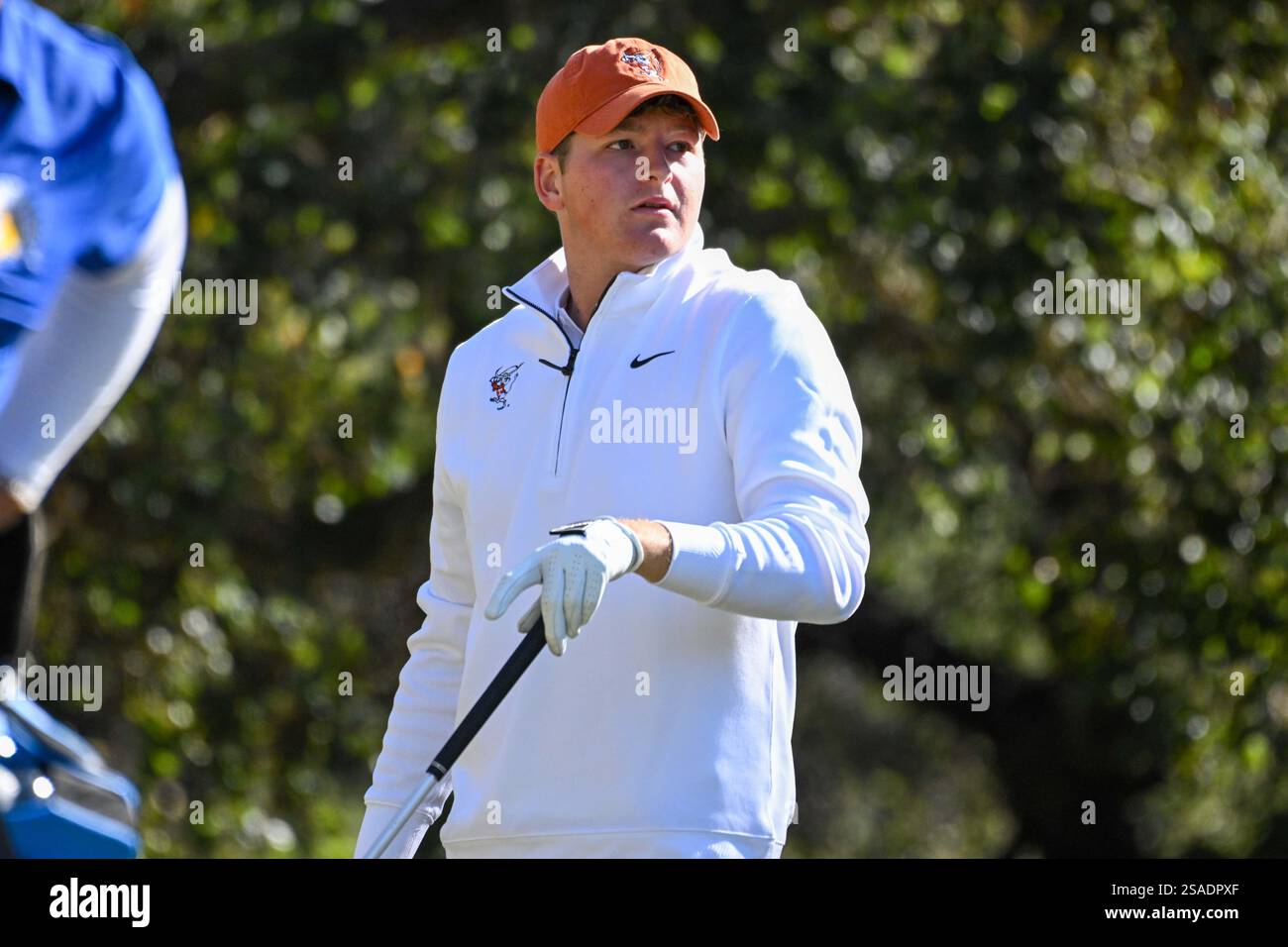 Thousand Oaks, United States. 28th Jan, 2025. Texas longhorns golfer ...