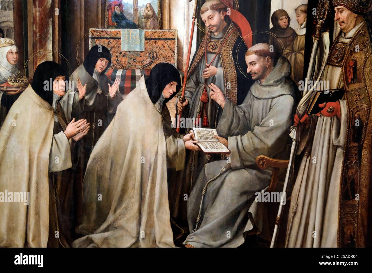 National Museum of Ancient Art. The profession of Saint Clare of Assisi ...