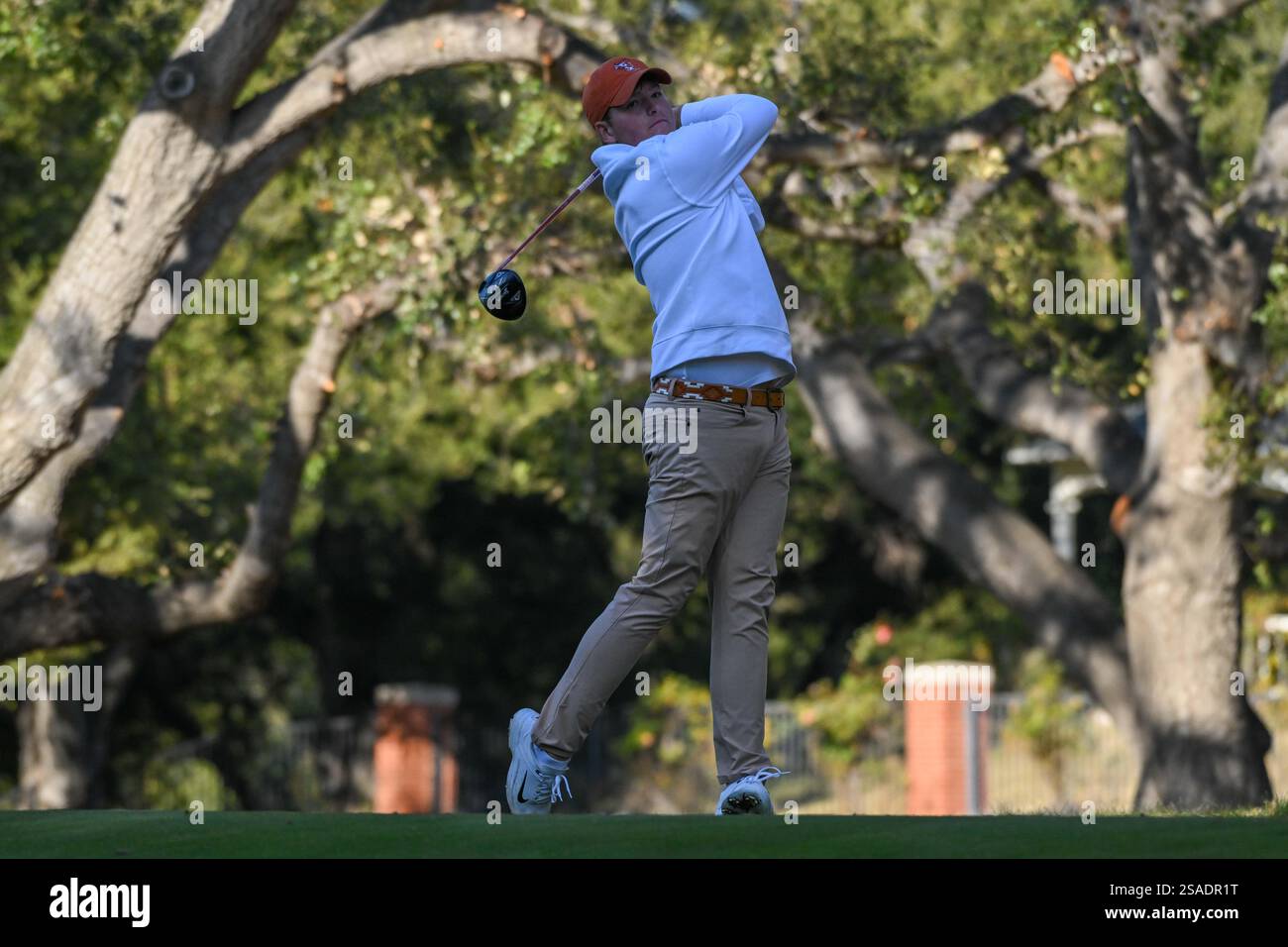 Thousand Oaks, United States. 28th Jan, 2025. Texas longhorns golfer ...