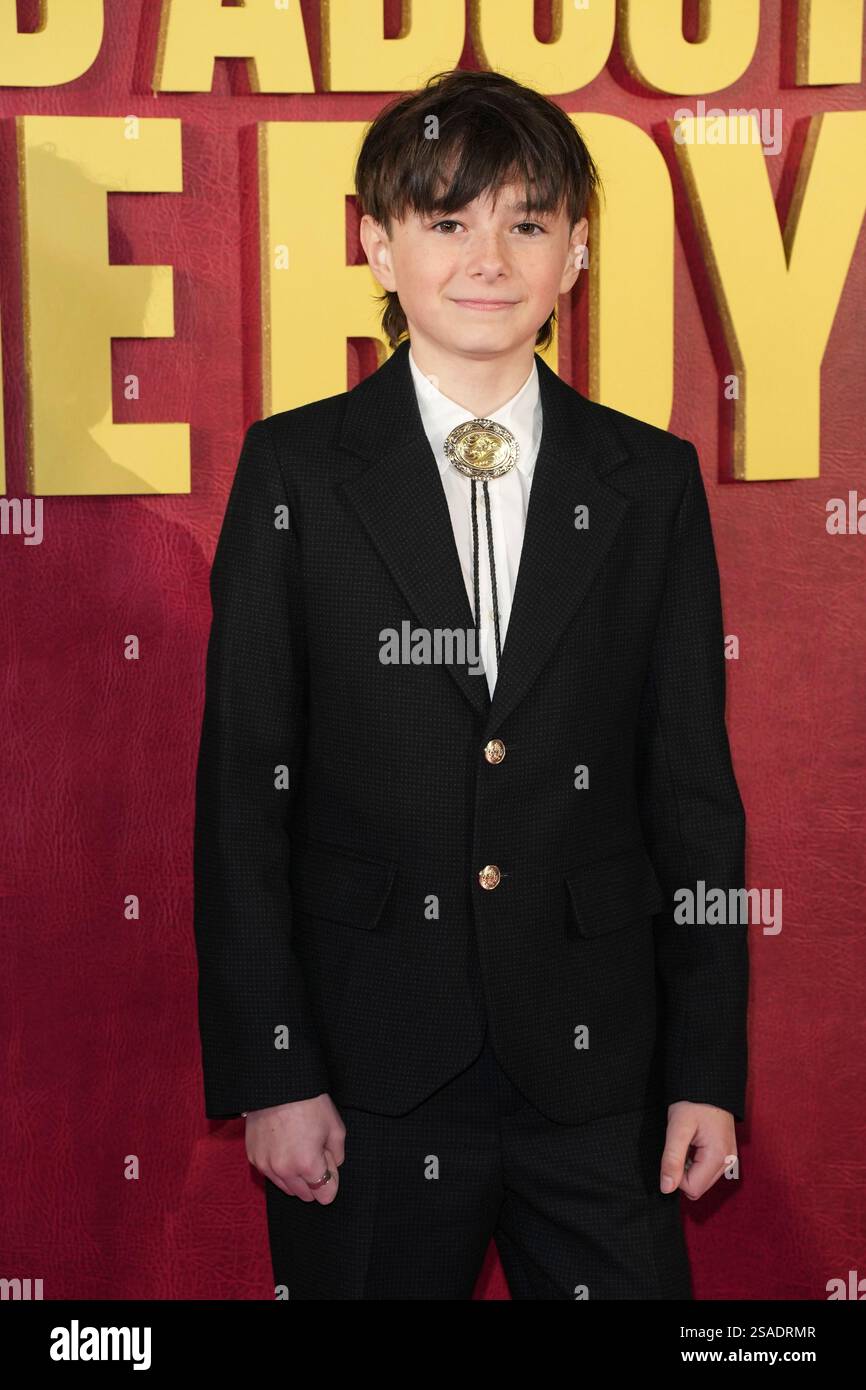 Casper Knopf poses for photographers upon arrival at the World premiere ...