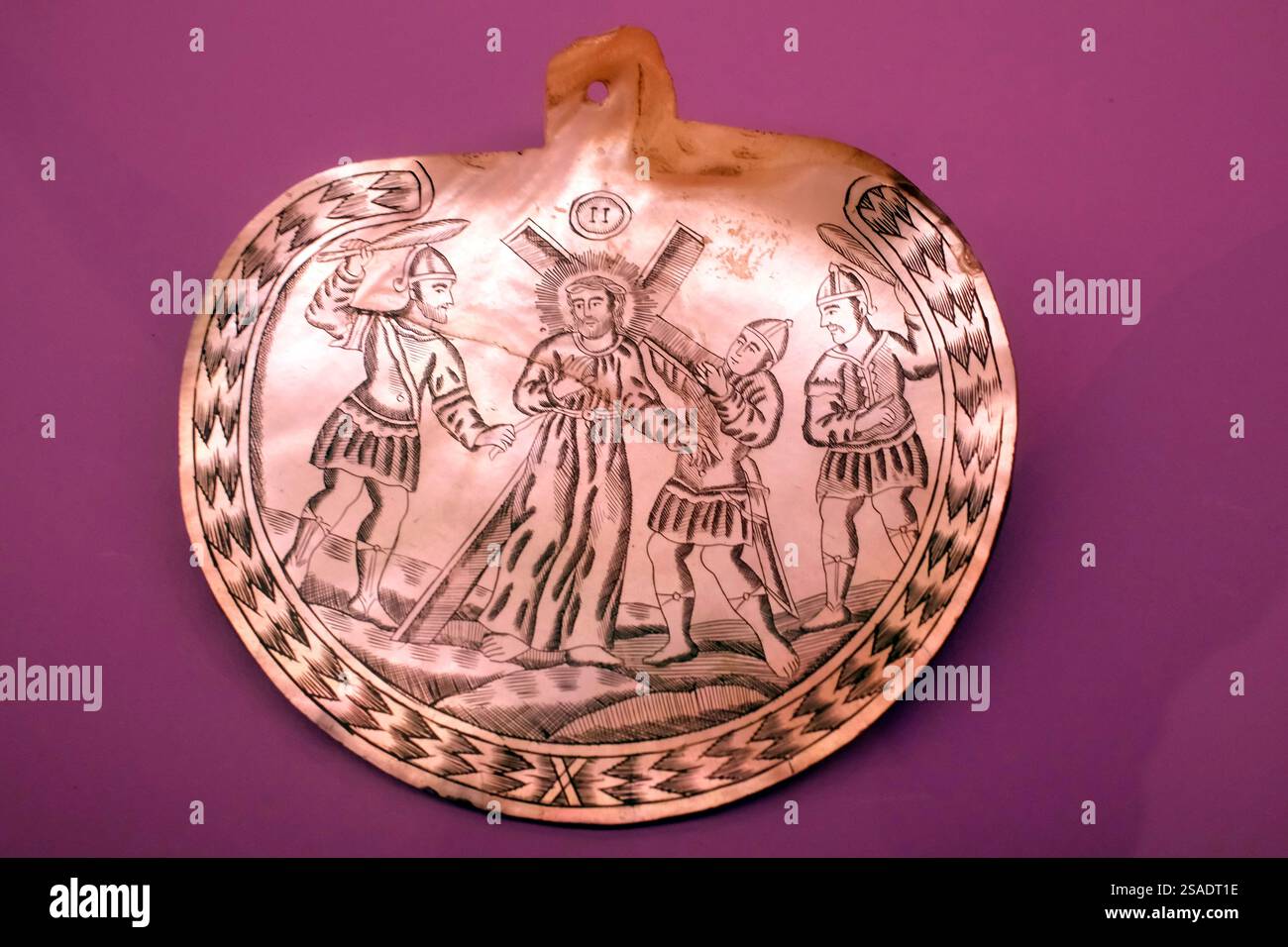 Museum of the Orient. Way of the cross. 2nd Station: Jesus carries His ...