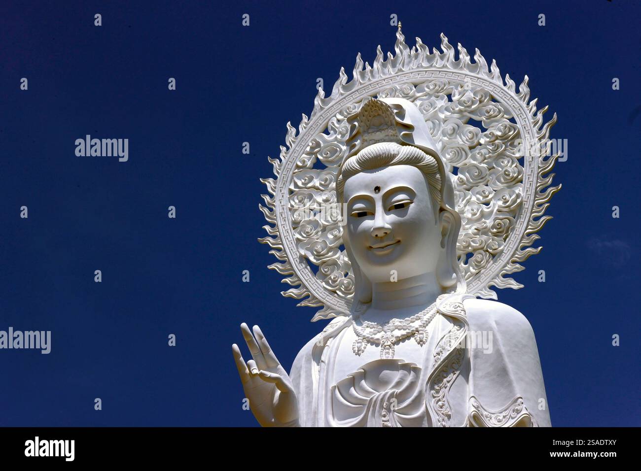 Long Duc buddhist Pagoda. Quan Am (Quanyin) bodhisattva of compassion ...