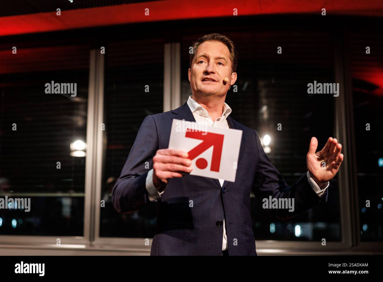 29 January 2025, Bavaria, Unterföhring: Bert Habets, CEO of ProSieben ...