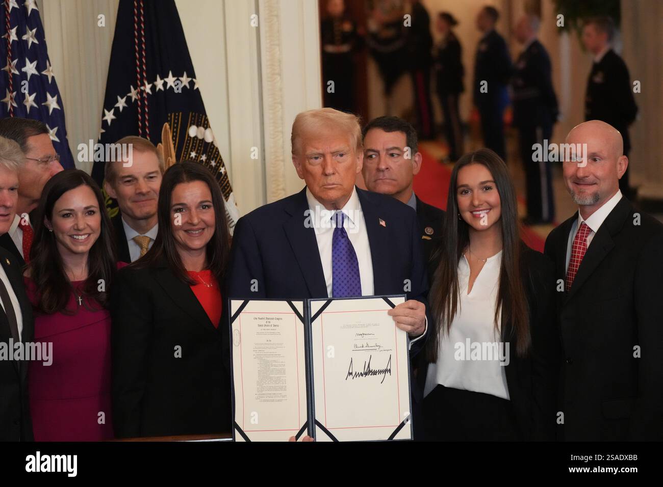 Washington, District of Columbia, USA. 29th Jan, 2025. President Donald ...