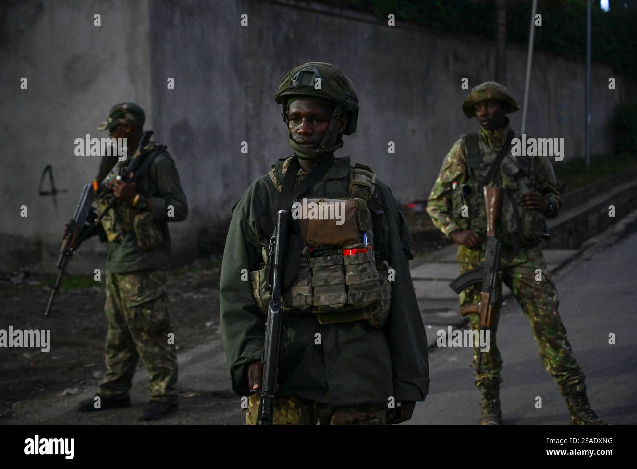 M23 rebels patrol in Goma, Democratic Republic of the Congo, Wednesday ...