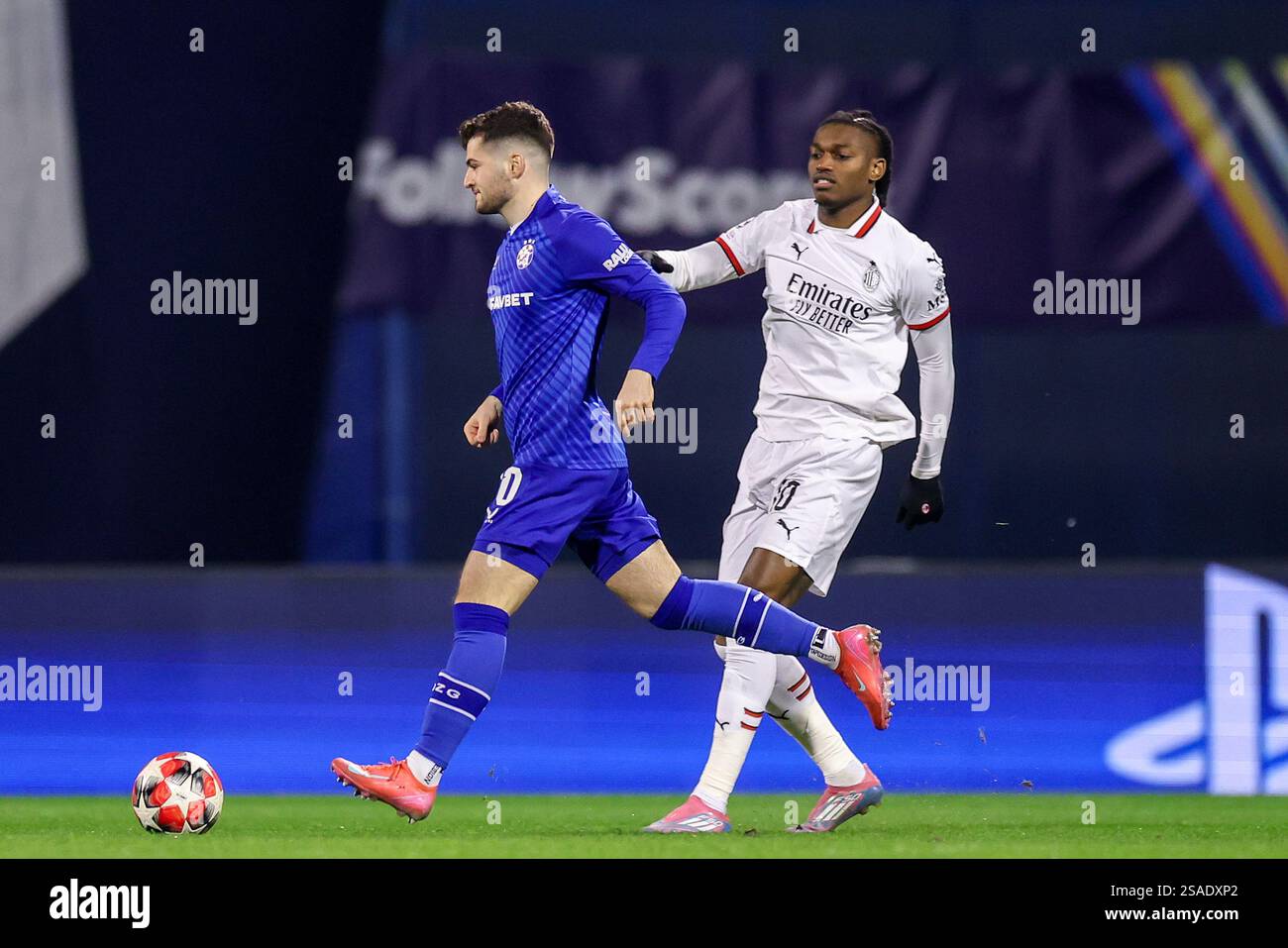 Zagreb, Croatia. 29th Jan, 2025. Martin Baturina of Dinamo Zagreb and ...