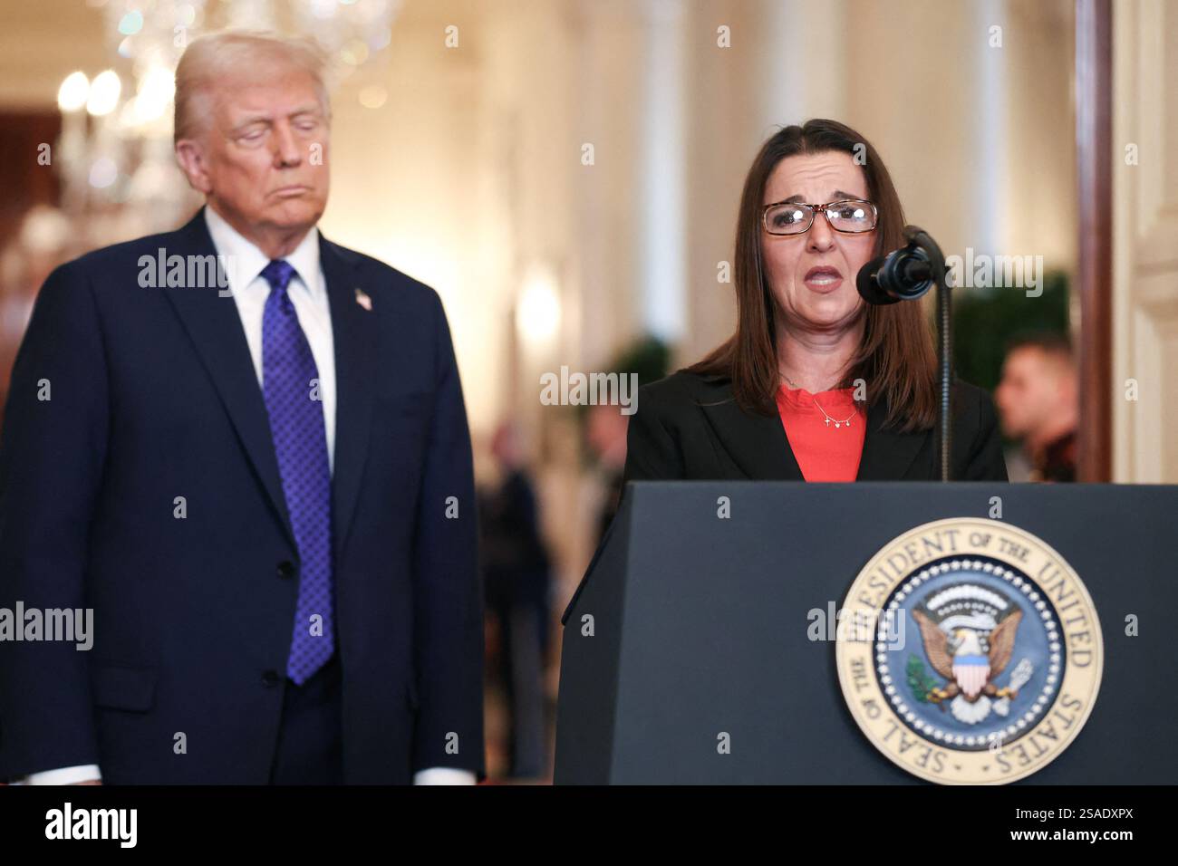 Washington, United States. 29th Jan, 2025. President Donald Trump ...