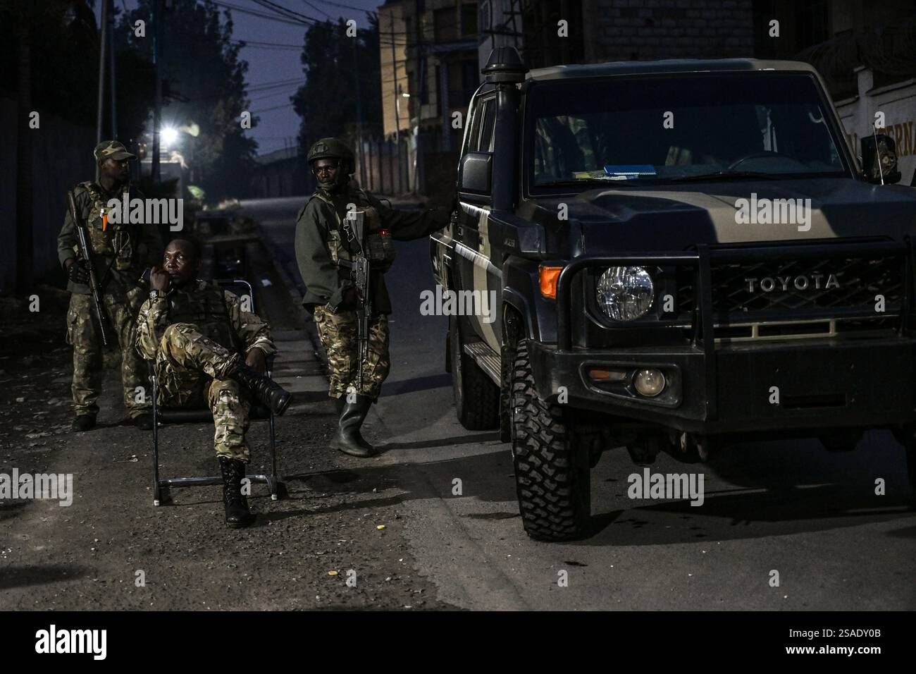 M23 rebels patrol in Goma, Democratic Republic of the Congo, Wednesday ...