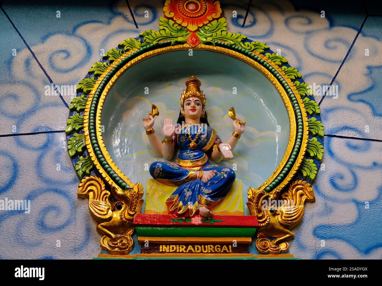 Mariamman Hindu Temple. Mother Durga is one of the many forms of Sakti ...