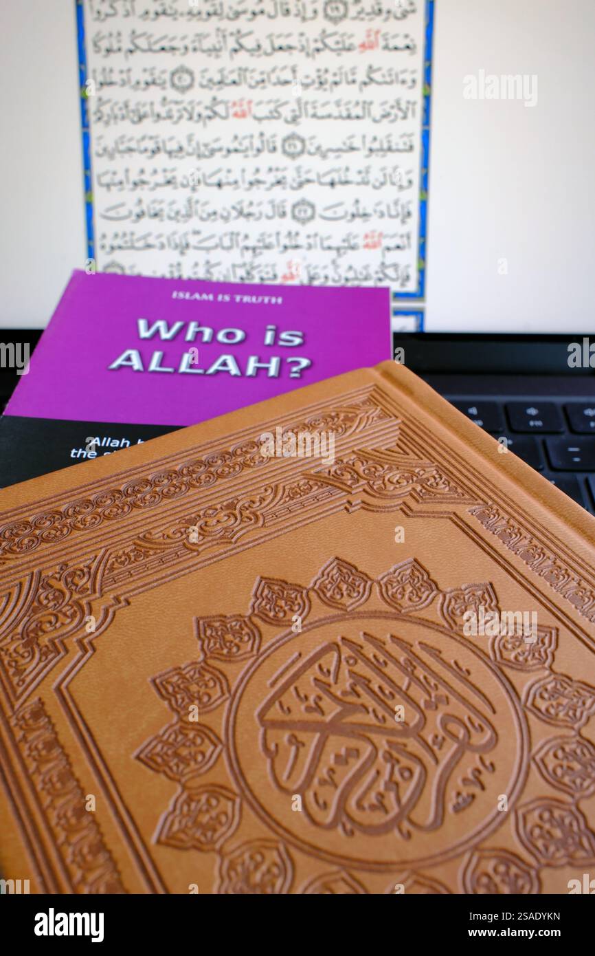 Islam. Religious text. The Quran consists of over 6000 verses organized ...