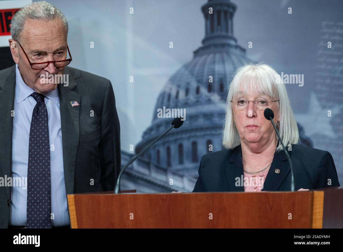 Washington, United States. 29th Jan, 2025. Senator Patty Murray, D-WA ...