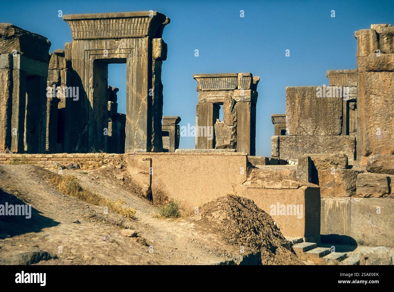 The image is of the UNESCO World Heritage Site of the ancient Persian ...