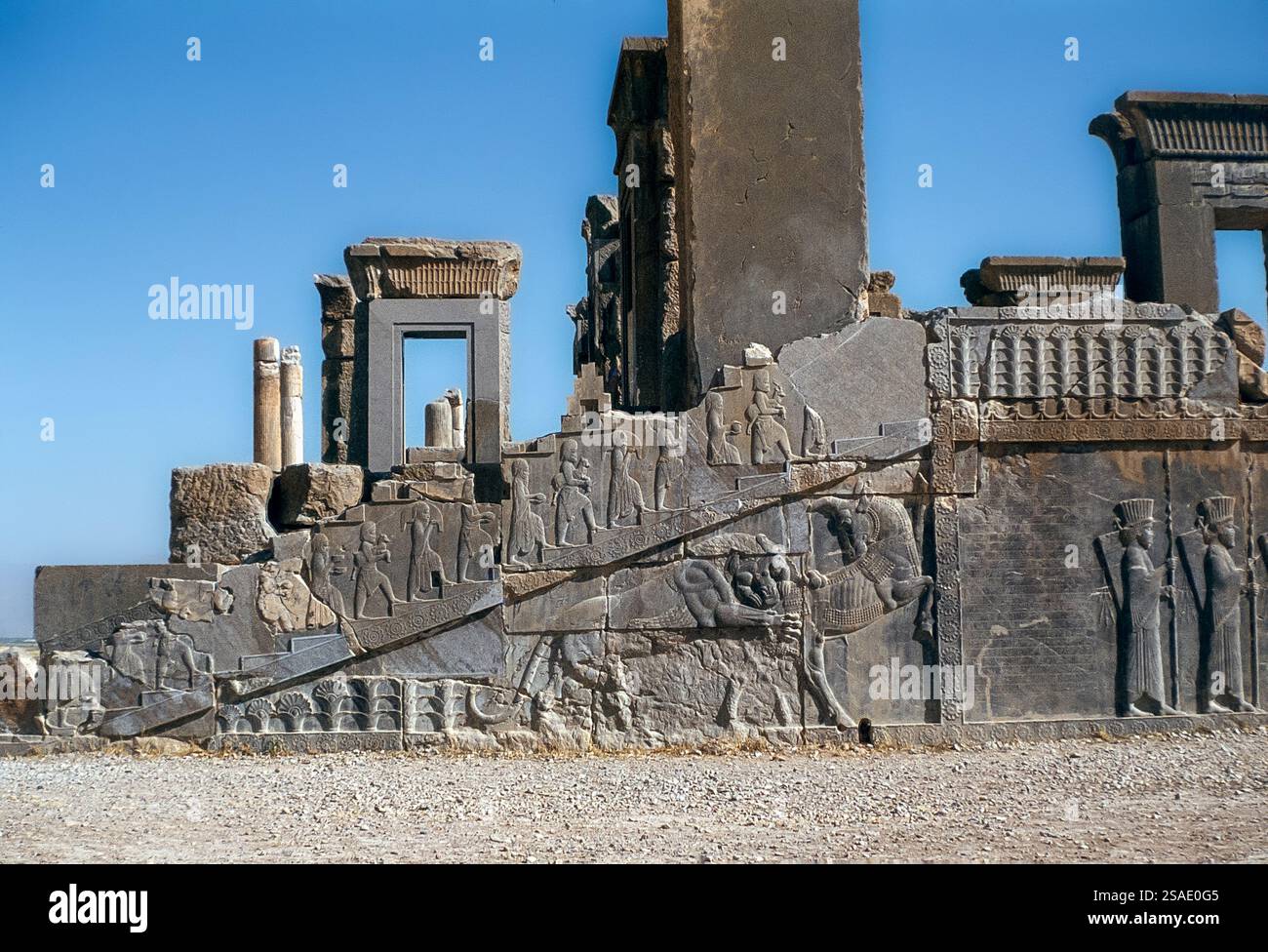 The image is of the UNESCO World Heritage Site of the ancient Persian ...