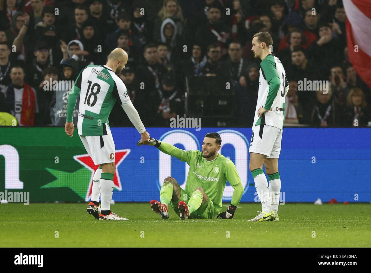 Lille, France. 29th Jan, 2025. LILLE, 29-01-2025. Decathlon Arena Stade ...